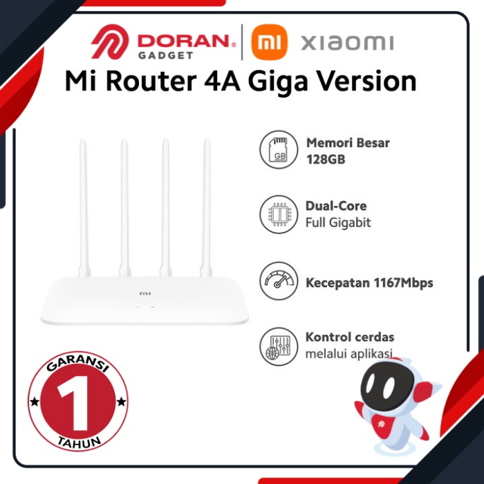 Jual Xiaomi Mi Router 4A 4 Antena Giga Version - Garansi 1 Tahun ...