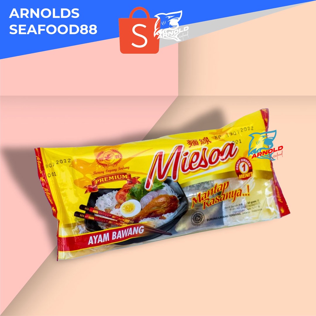 Jual Miesoa Ayam Bawang Cap Burung Layang (free packing) | Shopee Indonesia