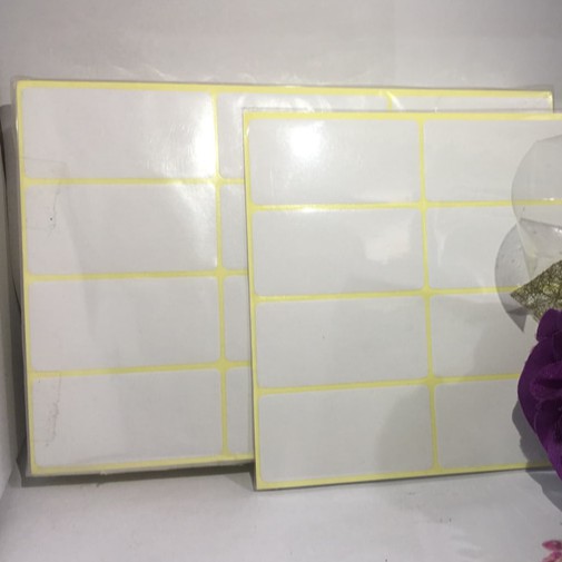 Jual Label Nama Undangan Polos 1 Pack | Shopee Indonesia