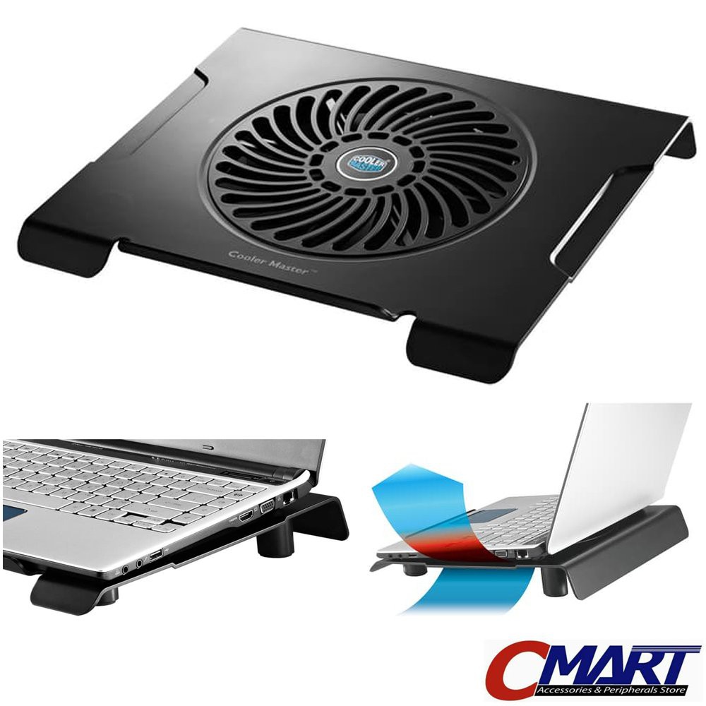 Jual Cooler Master NotePal CMC3 Laptop Cooling Pad - CLM-R9-NBC-CMC3-GP ...