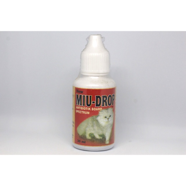 Jual Miu Drop antibiotik kucing infeksi pencernaan dan infeksi ...