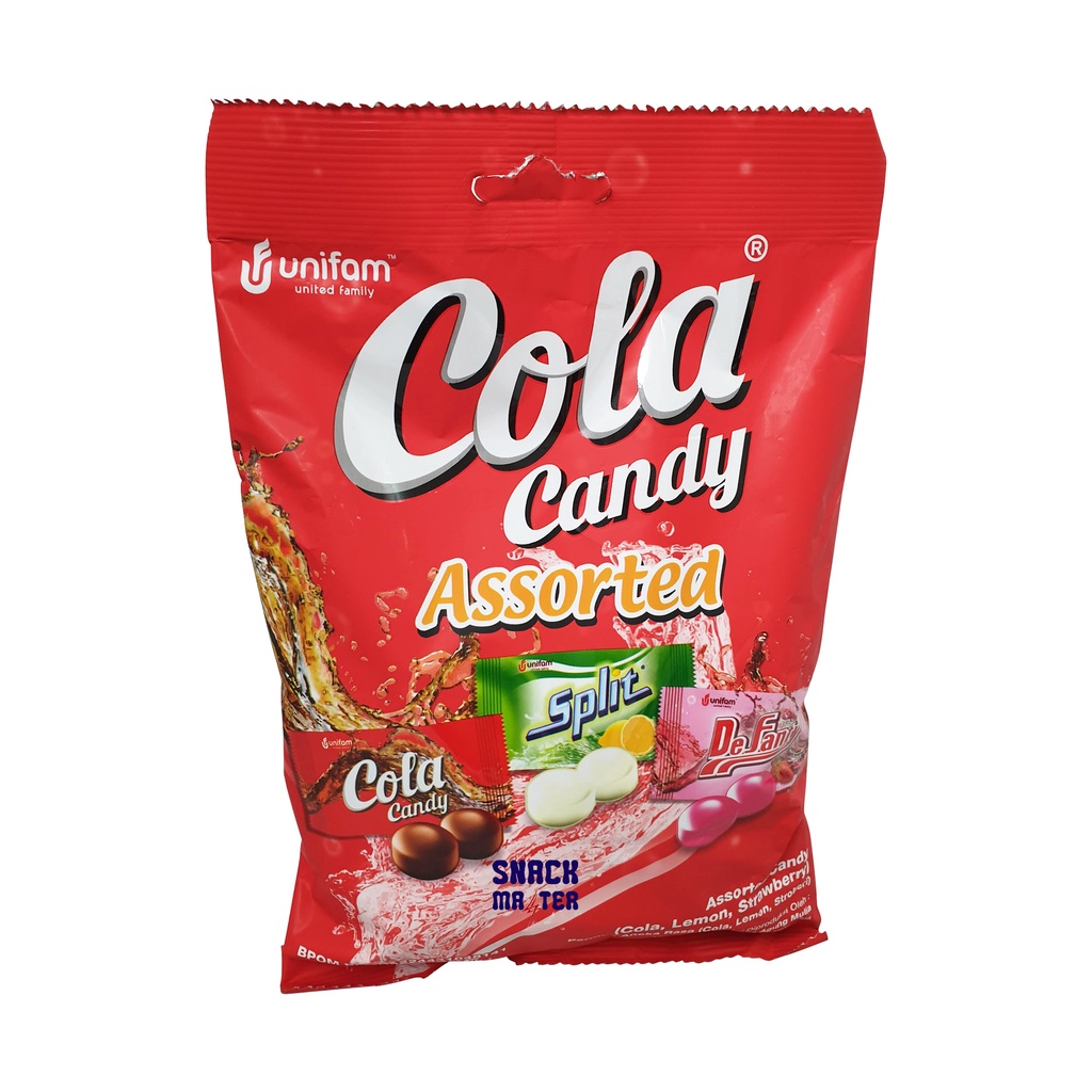 Jual Permen Cola Candy Assorted - Netto 100 gr (Isi 40 Pcs) | Shopee ...