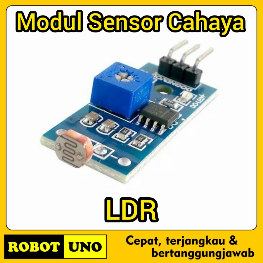 Jual Light Sensor Module Modul Sensor Cahaya dengan LDR Modul Sensor ...