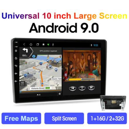 Jual ( BISA COD ) Headunit Android Universal 10 Inch Double Din Head Unit Tape Mobil - Split ...