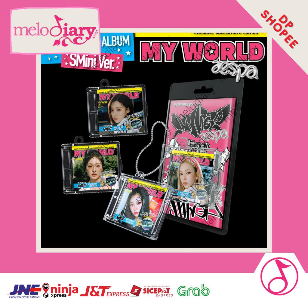 Jual AESPA - MY WORLD (SMINI Ver.) 3rd Mini Album READYSTOCK | Shopee ...