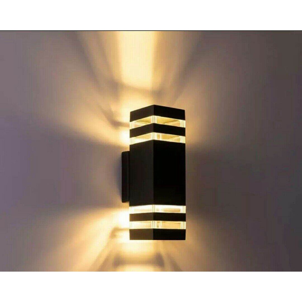 Jual lampu dinding outdoor lampu dinding tempel minimalis bahan pvc ...
