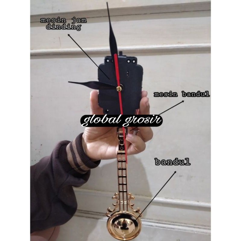Jual Mesin jam dinding pendulum set bandul mirado | Shopee Indonesia