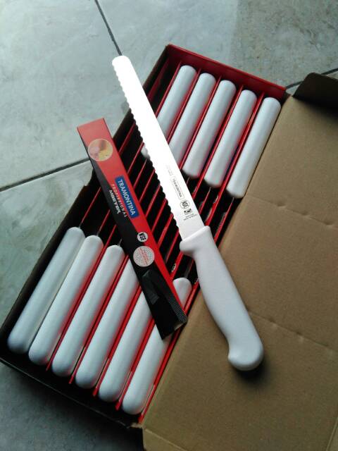 Jual Pisau Roti 8 inchi / 20 cm Tramontina Bread Knife Profissional ...