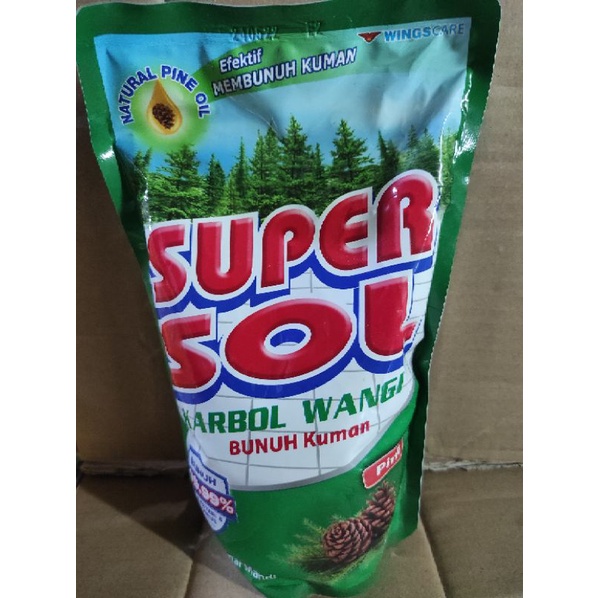 Jual super sol karbol pine 800ml | Shopee Indonesia