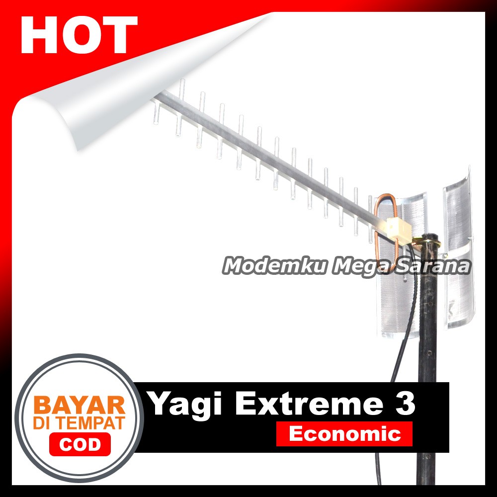 Jual Antena Modem Mifi Yagi Extreme 3 Eco - Banyak Testimoni | Shopee ...