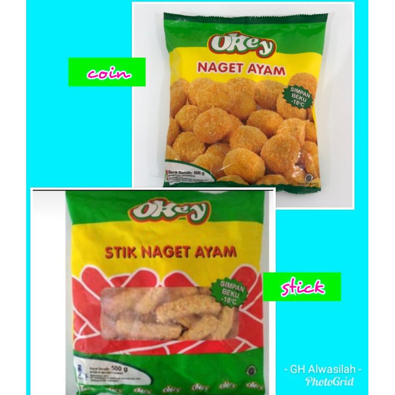 Jual NUGGET ayam Okey 500 gr | Shopee Indonesia