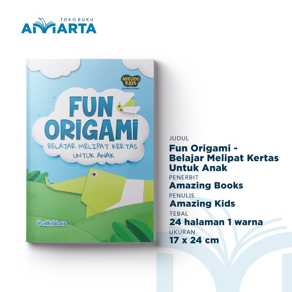 Jual Buku Fun Origami (Belajar Melipat Kertas Untuk Anak) | Shopee Indonesia