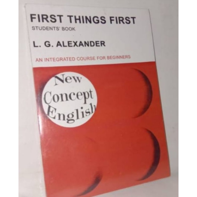 Jual FIRST thing first students book | Shopee Indonesia