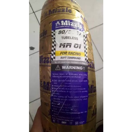 Jual Ban mizzle 90/80-17 MR 01 ( PRODUKSI TERBARU ) | Shopee Indonesia