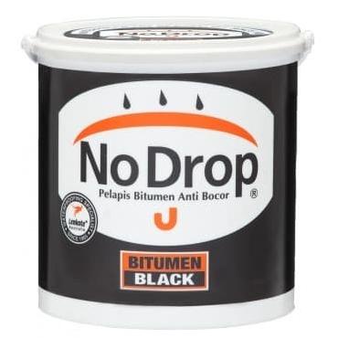 Jual CAT NO DROP PELAPIS BITUMEN ANTI BOCOR WATERPROOFING BLACK 1KG | Shopee Indonesia
