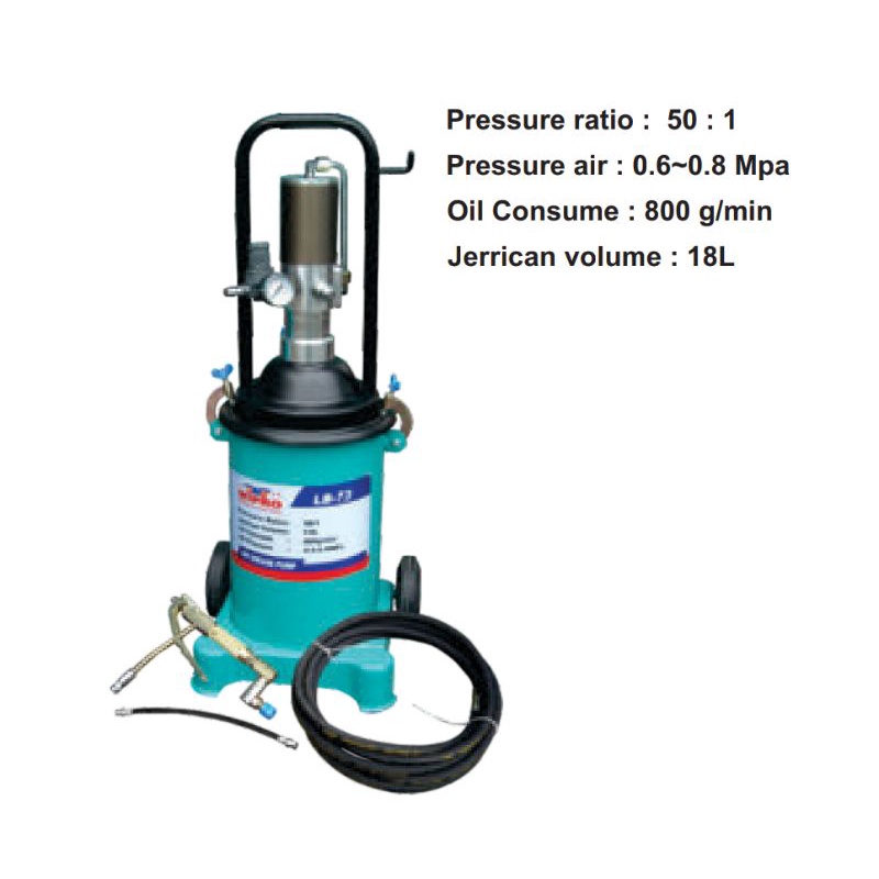 Jual Air lubricator grease LB 73 pompa gemuk pump (18L) wipro (alat ...