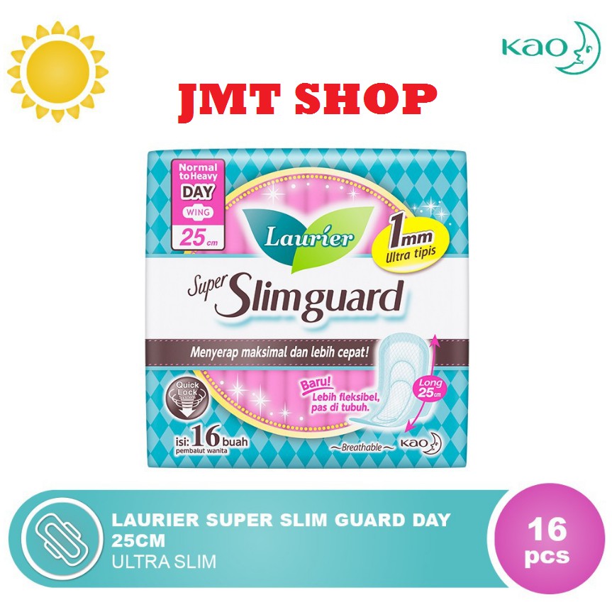 Jual Laurier Super Slim Guard Night 35 cm 8 Pcs slimguard pembalut ...