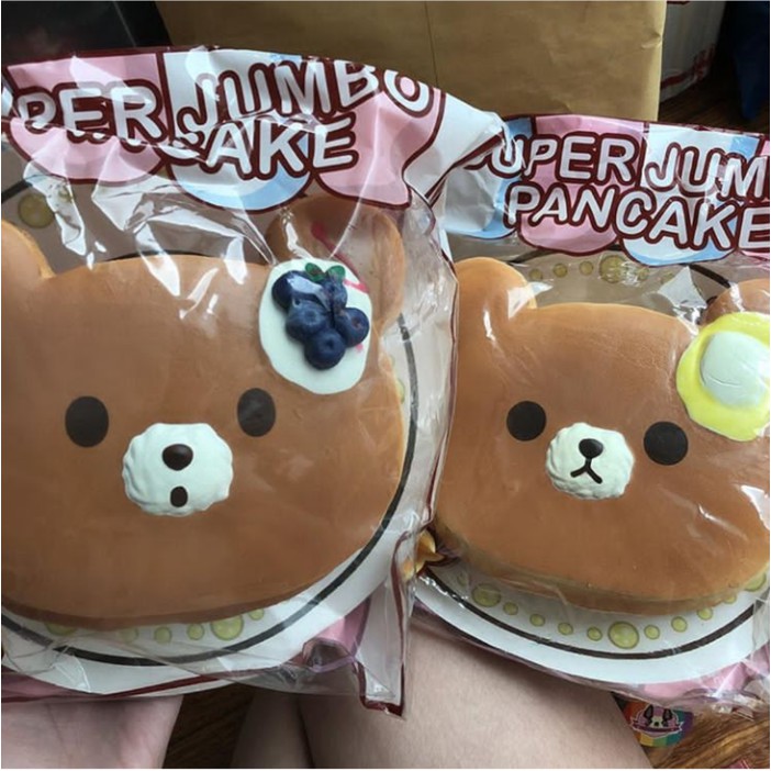 Jual Rare super jumbo punimaru puni maru bear pancake squishy | Shopee ...