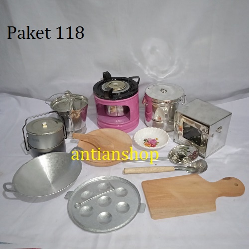 Jual Kitchen Set Mainan Paket Cobek 118 Masak Masakan Mainan Anak Alat ...