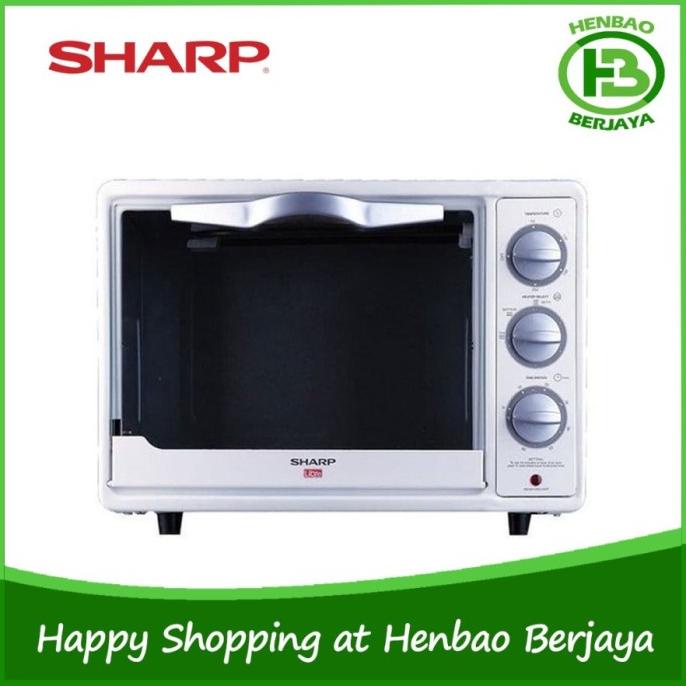 Jual SHARP OVEN TOASTER LISTRIK 18 LITER EO18LW GRILL BAKE ROAST EO ...