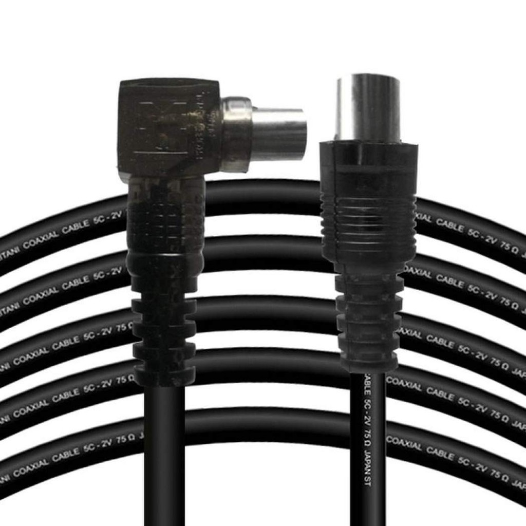 Jual Kabel Loop Antena TV KITANI 2 Meter I Jack MALE to MALE Apartemen ...