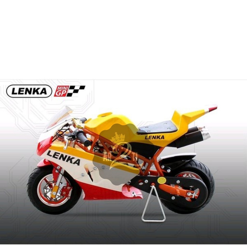Jual Motor Mini Anak Model Moto GP Bahan Bakar Bensin Merk Lenka GPR ...