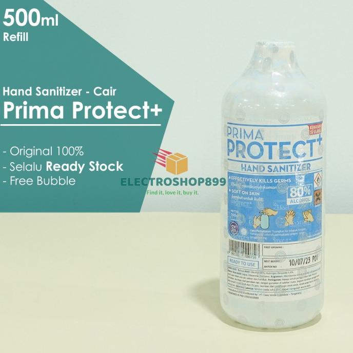 Jual Prima Protect REFILL 500ml Hand Sanitizer / Handsanitizer refill ...