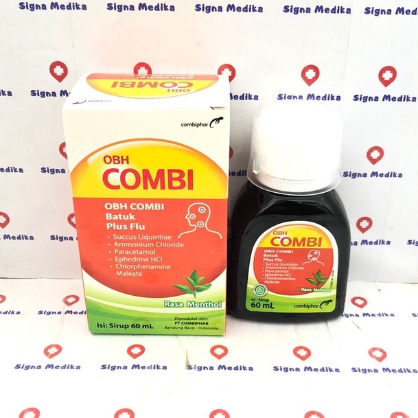 Jual Obh Combi Batuk Plus Flu Menthol 60 ml - Obat Batuk Pilek Dewasa ...