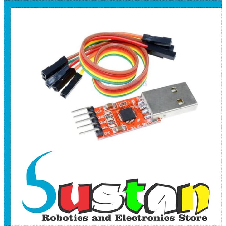 Jual CP2102 USB 2.0 to TTL UART Serial Converter Module STC Programmer ...