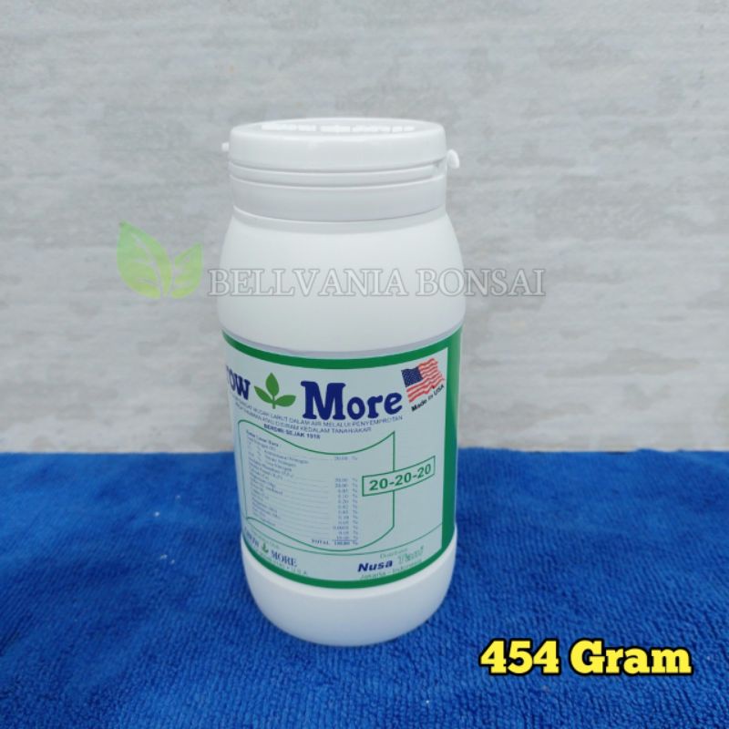 Jual Pupuk Growmore USA Npk Seimbang 20 20 20 Kemasan Pabrik 454 Gram ...