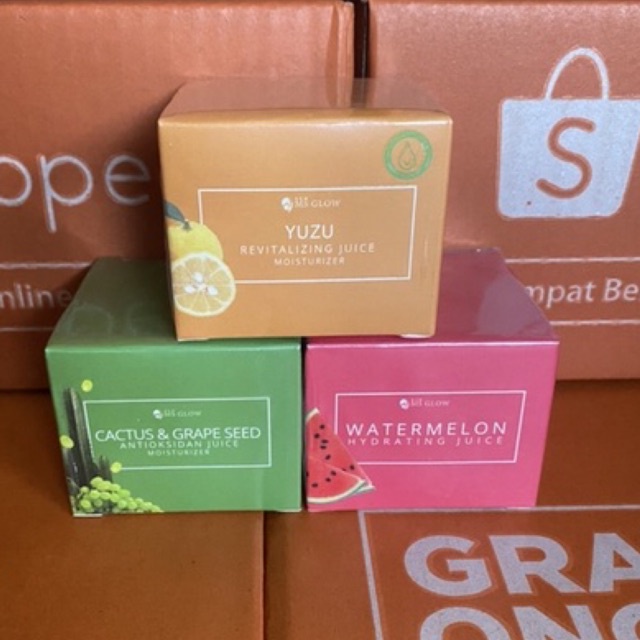 Jual (BISA COD) MS GLOW JUICE , YUZU, CAKTUS, WATERMELON MS GLOW ...