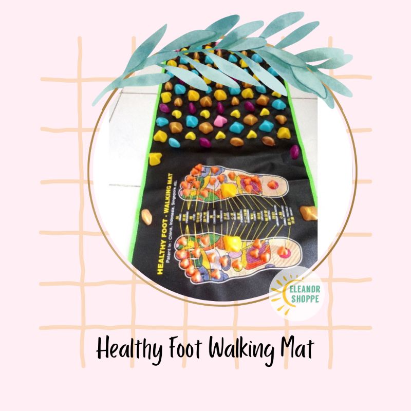 Jual ORI KUALITAS GRADE A PREMIUM Healthy Foot Walking Mat / matras ...