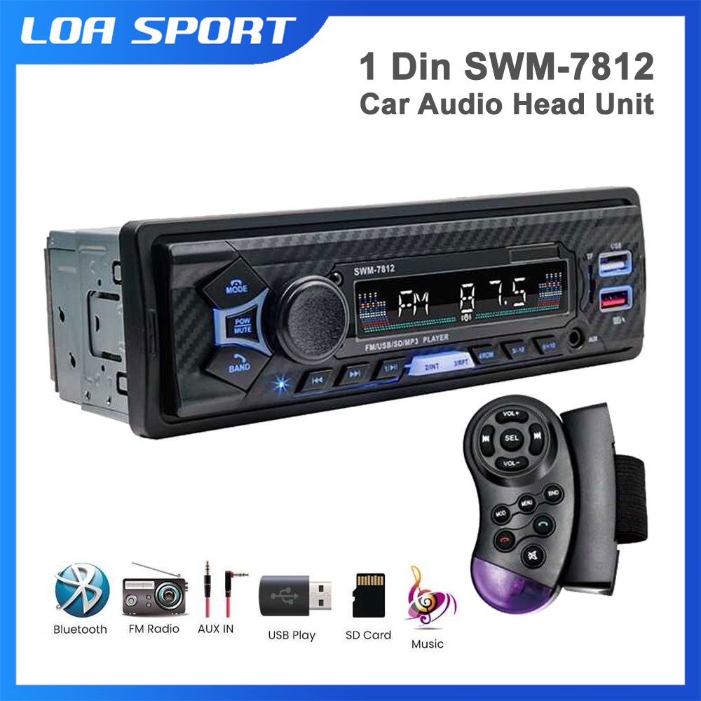 Jual Tape Mobil Audio Head Unit Bluetooth Plus Remote Setir Stir Steer ...