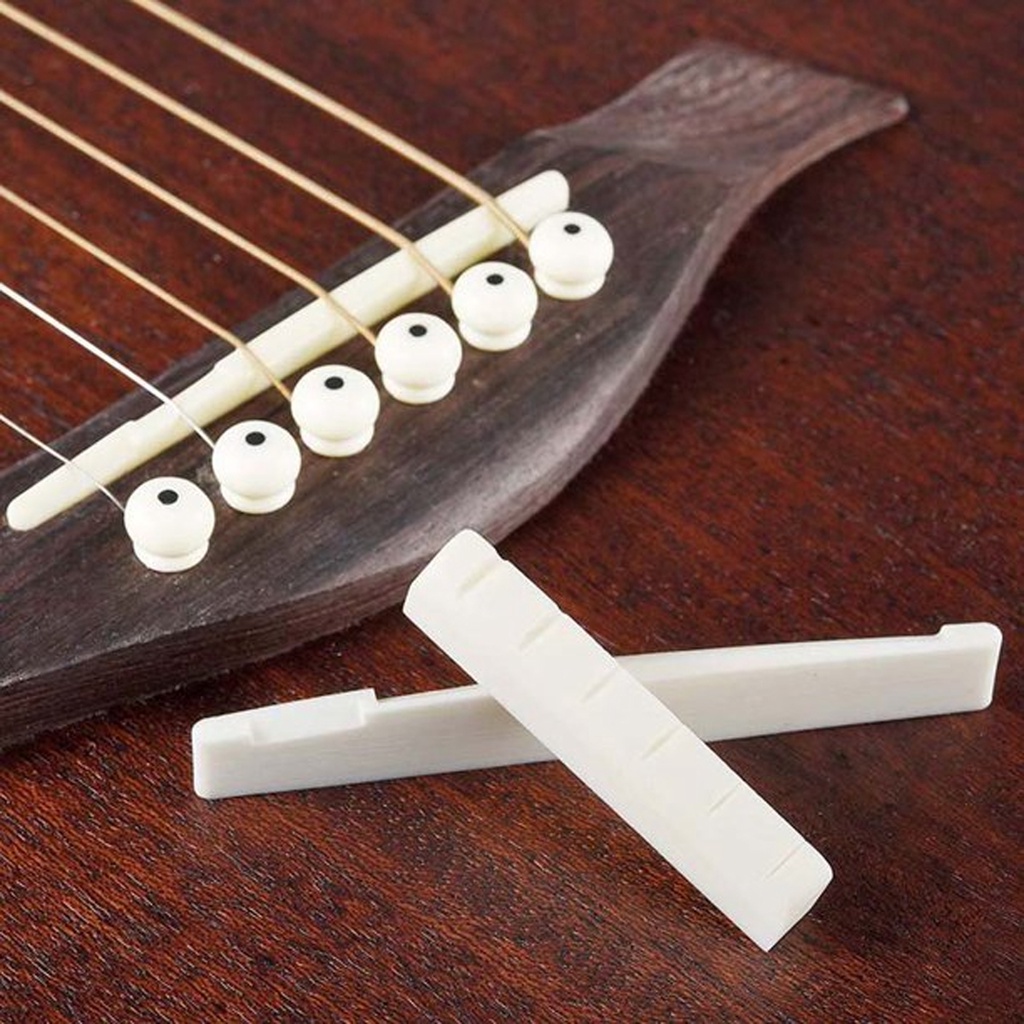 Jual Bridge Saddle Nut Gitar Akustik - Guitar Bridge Nut Saddle ...
