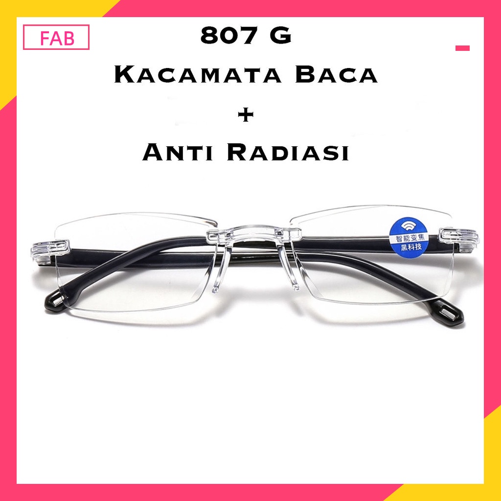 Jual Kacamata Baca Lensa Plus Anti Radiasi +1.00 s/d + 3.00 Kacamata ...