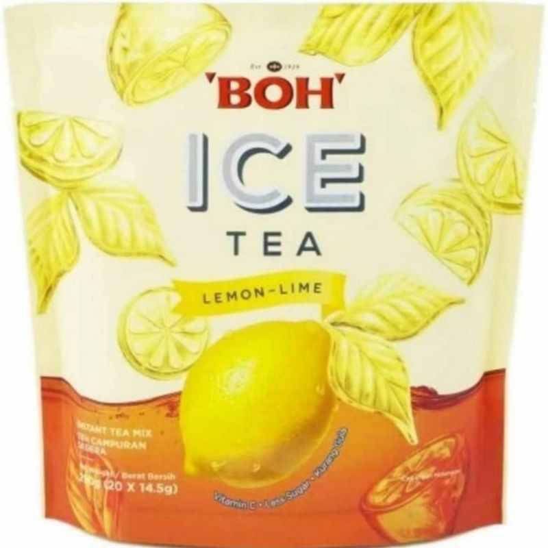 Jual BOH Ice Tea Lemon Lime - 1 Sachet (14,5 gr) | Shopee Indonesia