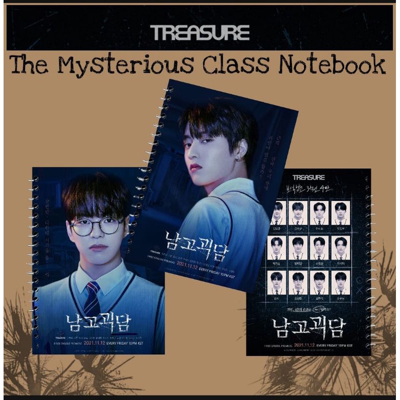 Jual Notebook Treasure The Mysterious Class Web Drama KPOP NOTEBOOK ...