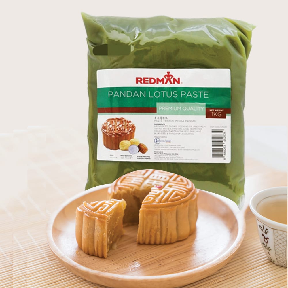 Jual Isian Mooncake Filling Kue Bulan Pandan Lotus Lien Yong Redman 1Kg ...