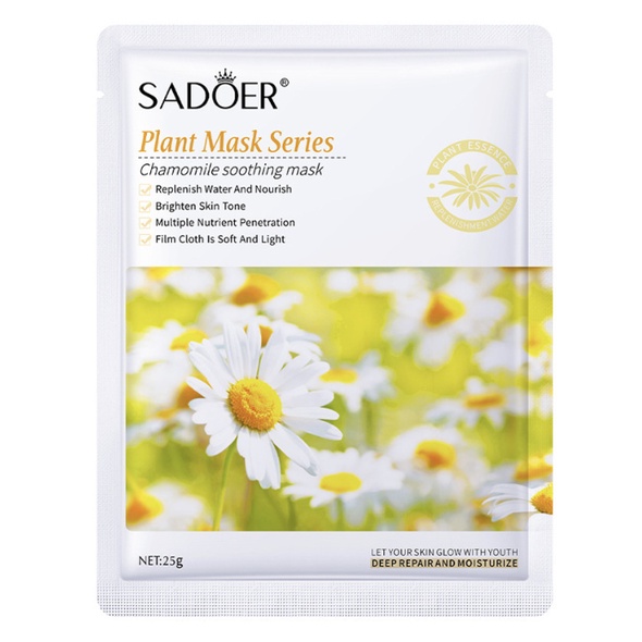 Jual SADOER Sheet Mask Plant Series Masker Wajah Korea Original SR001 | Shopee Indonesia