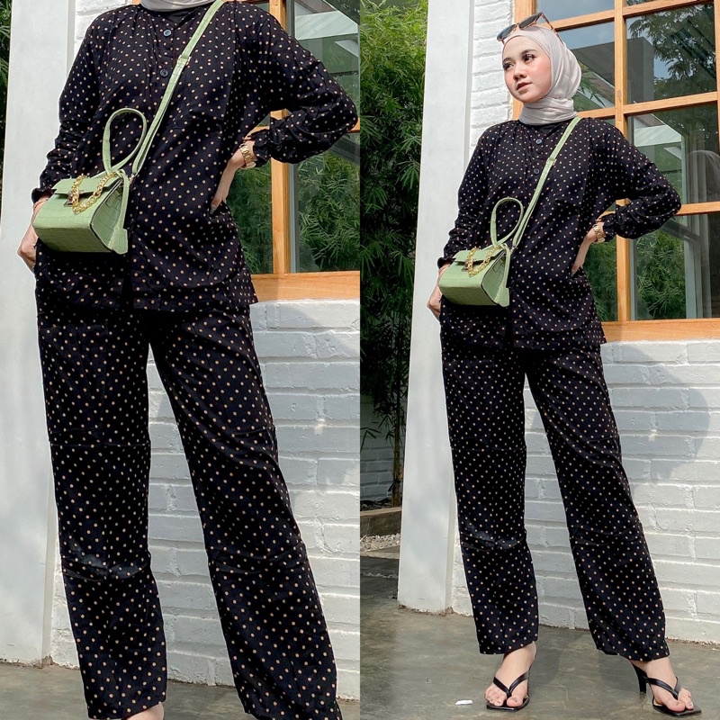 Jual (COD) PAJAMAS KATUN RAYON / ONE SET RAYON / PIYAMA RAYON / BAJU ...