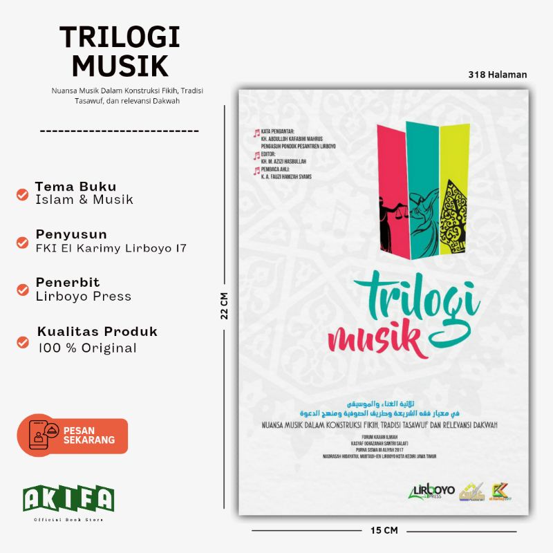 Jual BUKU TRILOGI MUSIK LIRBOYO PRESS ORIGINAL | Shopee Indonesia