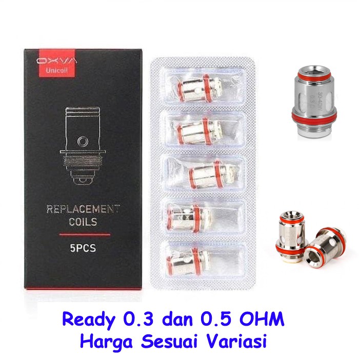 Jual Coil Oxva Origin X UNI Coil 0.2 0.3 0.5 1.0 ohm Authentic 1 pcs 5 ...