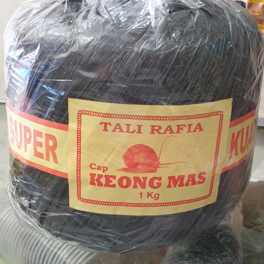 Jual TALI RAFIA SUPER CAP KEONG MAS 1KG | Shopee Indonesia