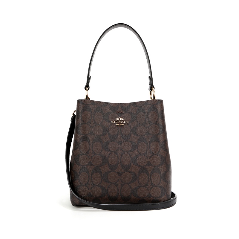 Jual Coach Charlie Bucket 21 Coach Town Bucket Bag In Signature Canvas ...