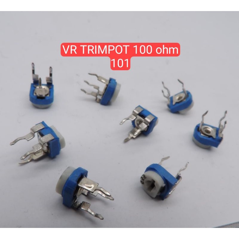 Jual VR TRIMPOT VARIABEL RESISTOR TRIMMER POTENSIO 102 1k | Shopee ...