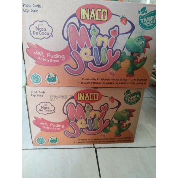 Jual Inaco Mini Jelly Mix Fruit Kemasan Dus | Shopee Indonesia