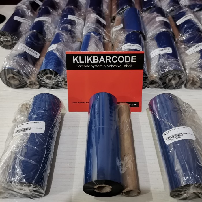 Jual CARBON RIBBON BARCODE UKURAN 110 X 100 METER ( PREMIUM / EXC WAX ...