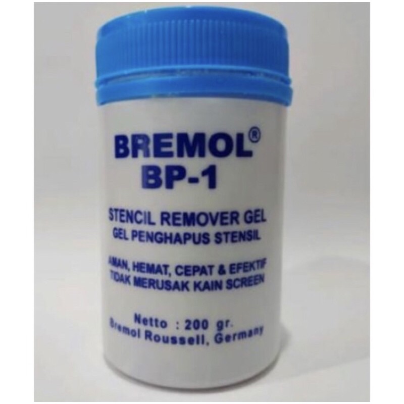 Jual OBAT AFDRUK PENGHAPUS SABLON BREMOL BP-1 (200 GRAM) | Shopee Indonesia