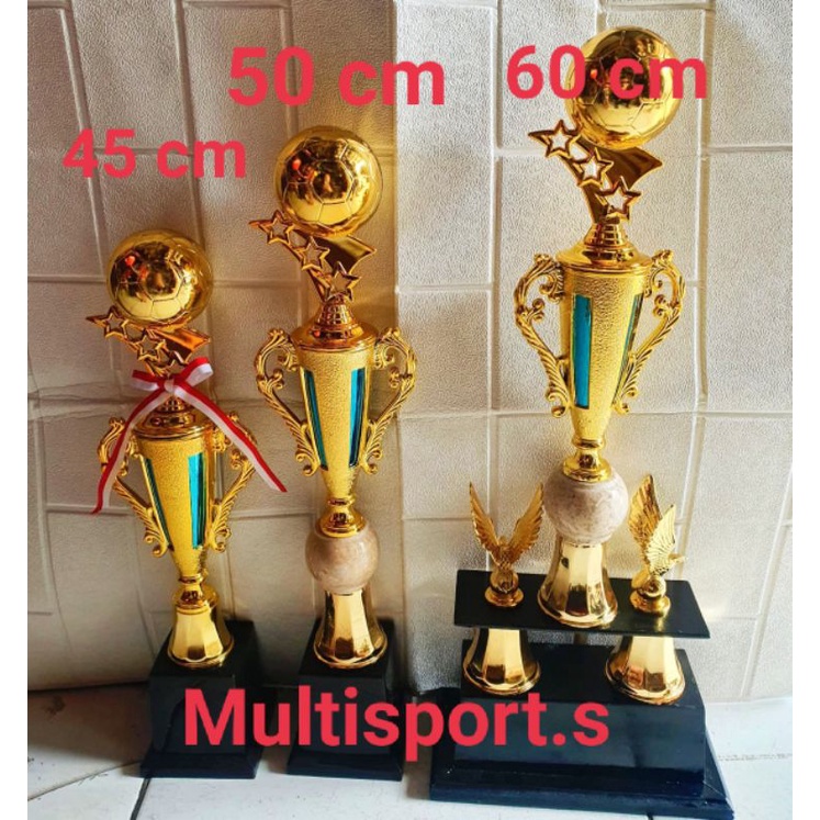Jual PIALA TROPHY BOLA KAKI VOLLY BADMINTON TENIS MEJA BASKET 2 SET 123 ...