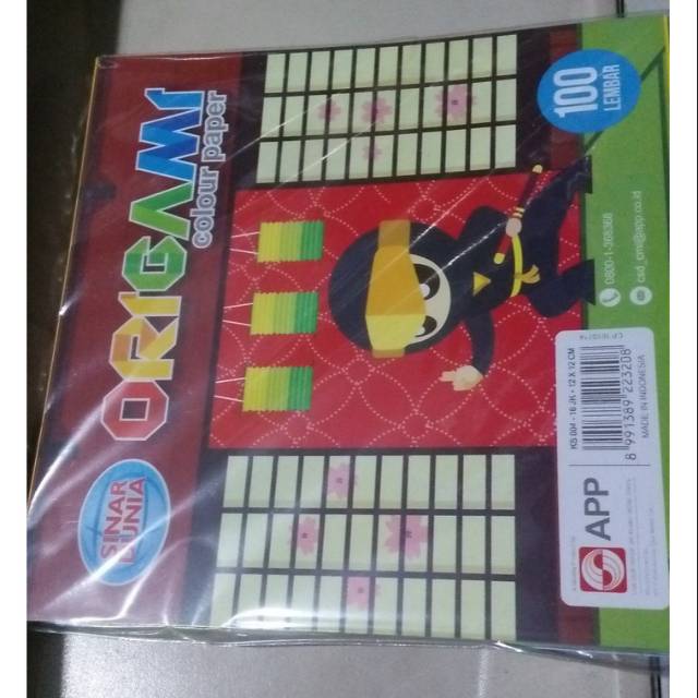 Jual Origami 12 x 12 kecil 1 pack | Shopee Indonesia